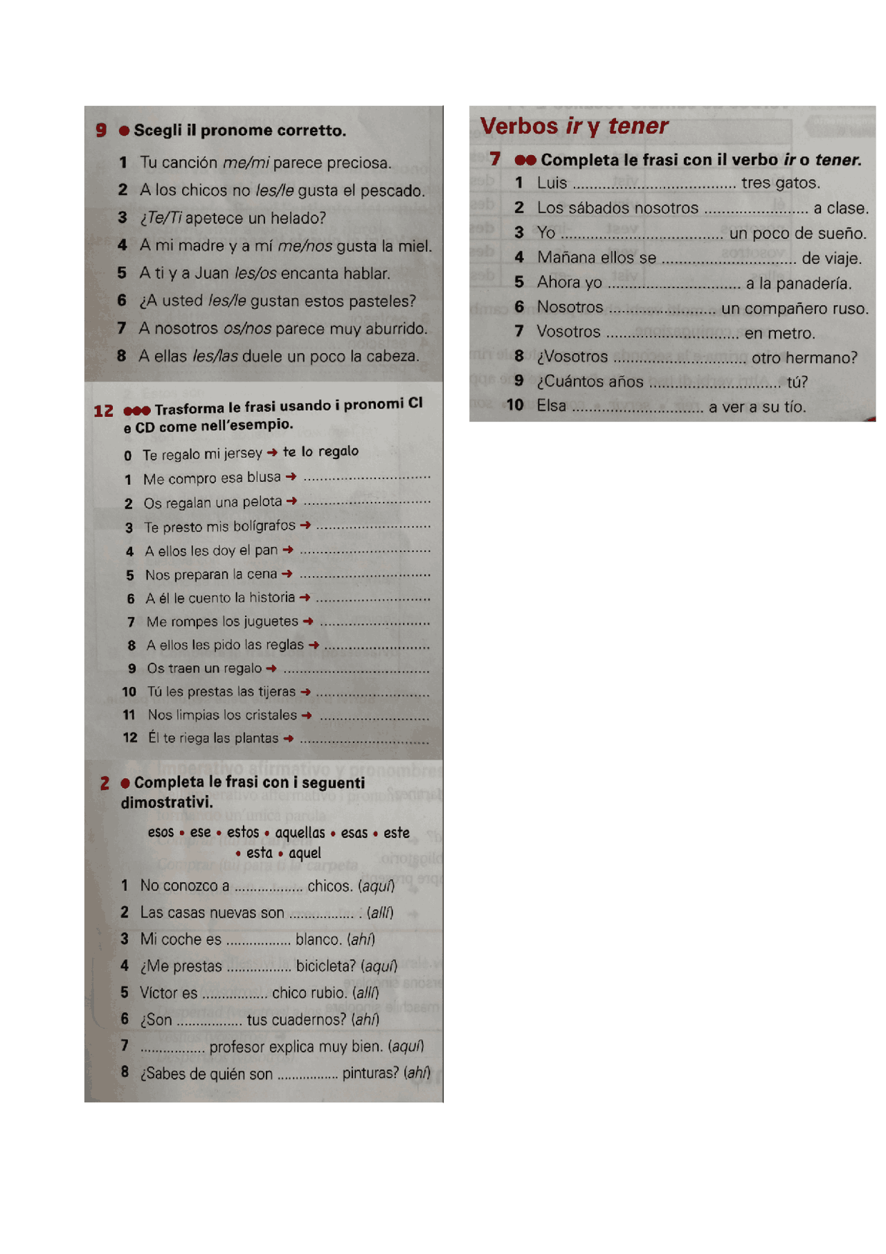 Ejercicios De Repaso Docsity