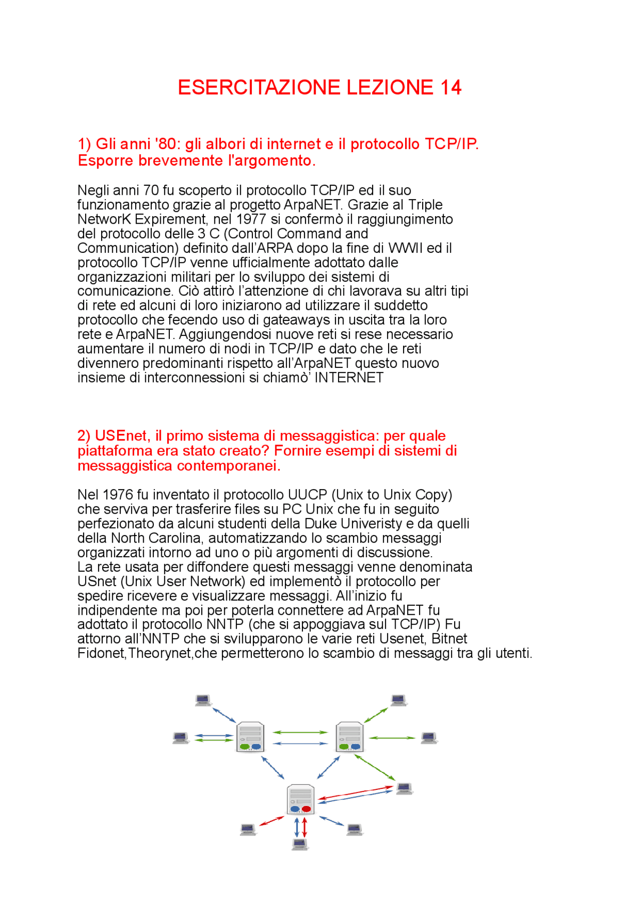 Esercitazioni Di Abilita Informatiche Docsity