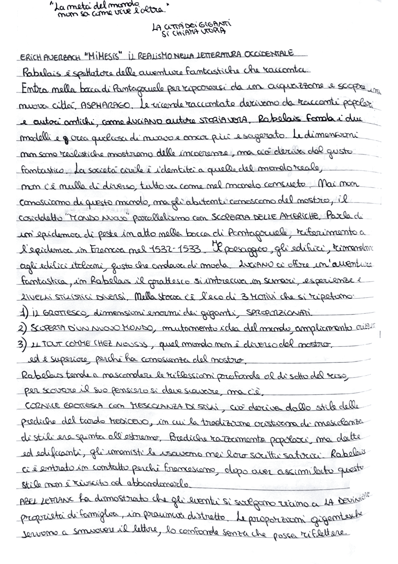 Testi Critici Parte Uno Docsity