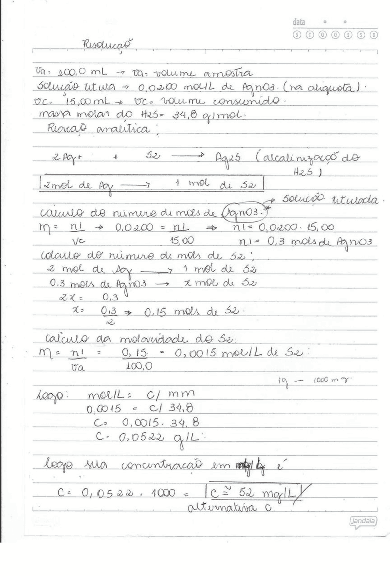 Exercício Lista De Termodinâmica Docsity