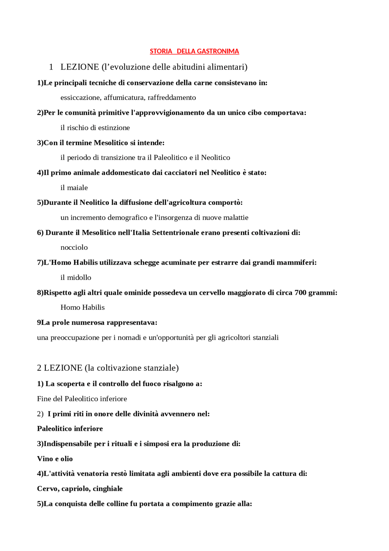 Storia Della Gastronomia Scienze Gastronomiche L Gastr Mercatorum