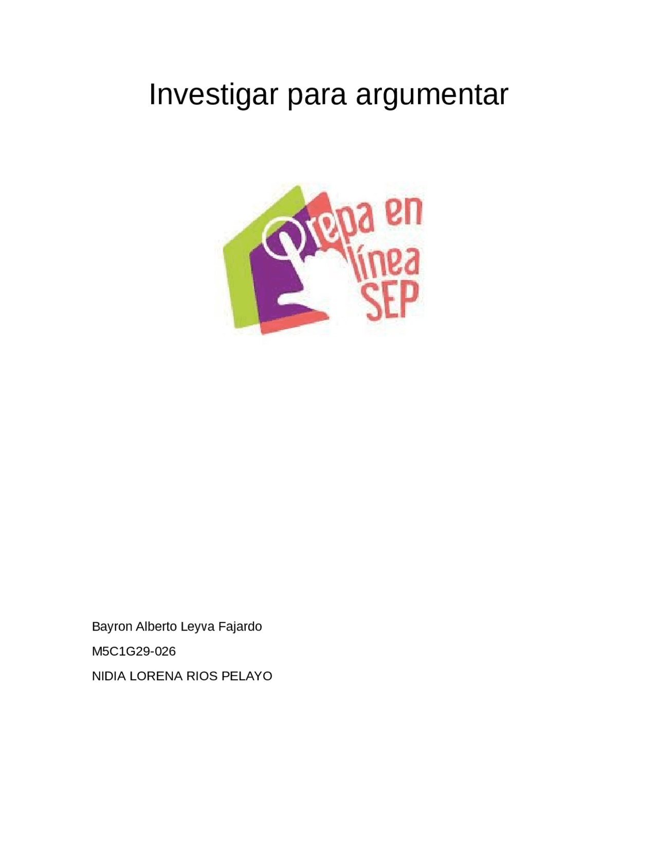 Actividad integradora 3 modulo 5 - Docsity