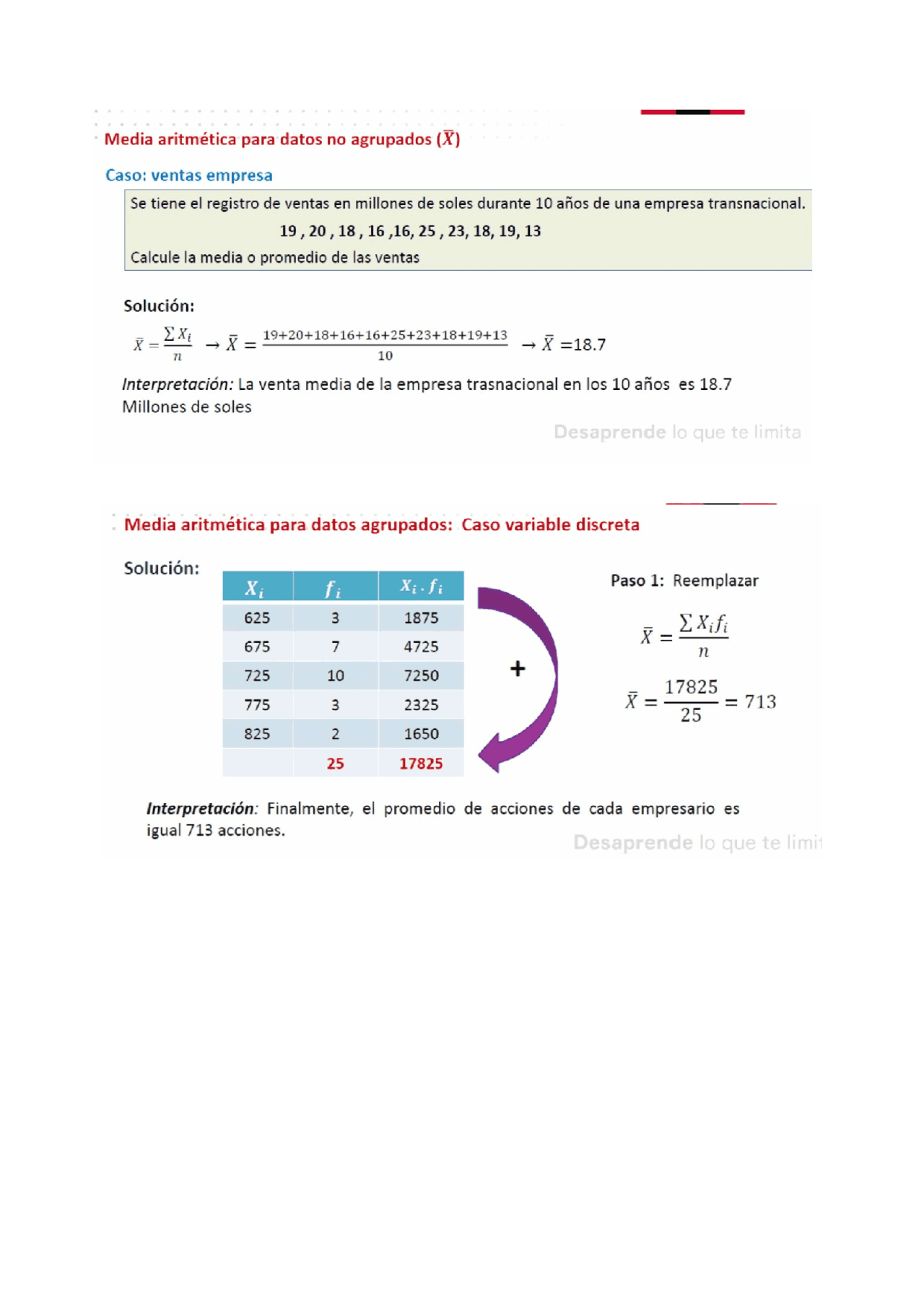 Estadistica Aplicada Docsity