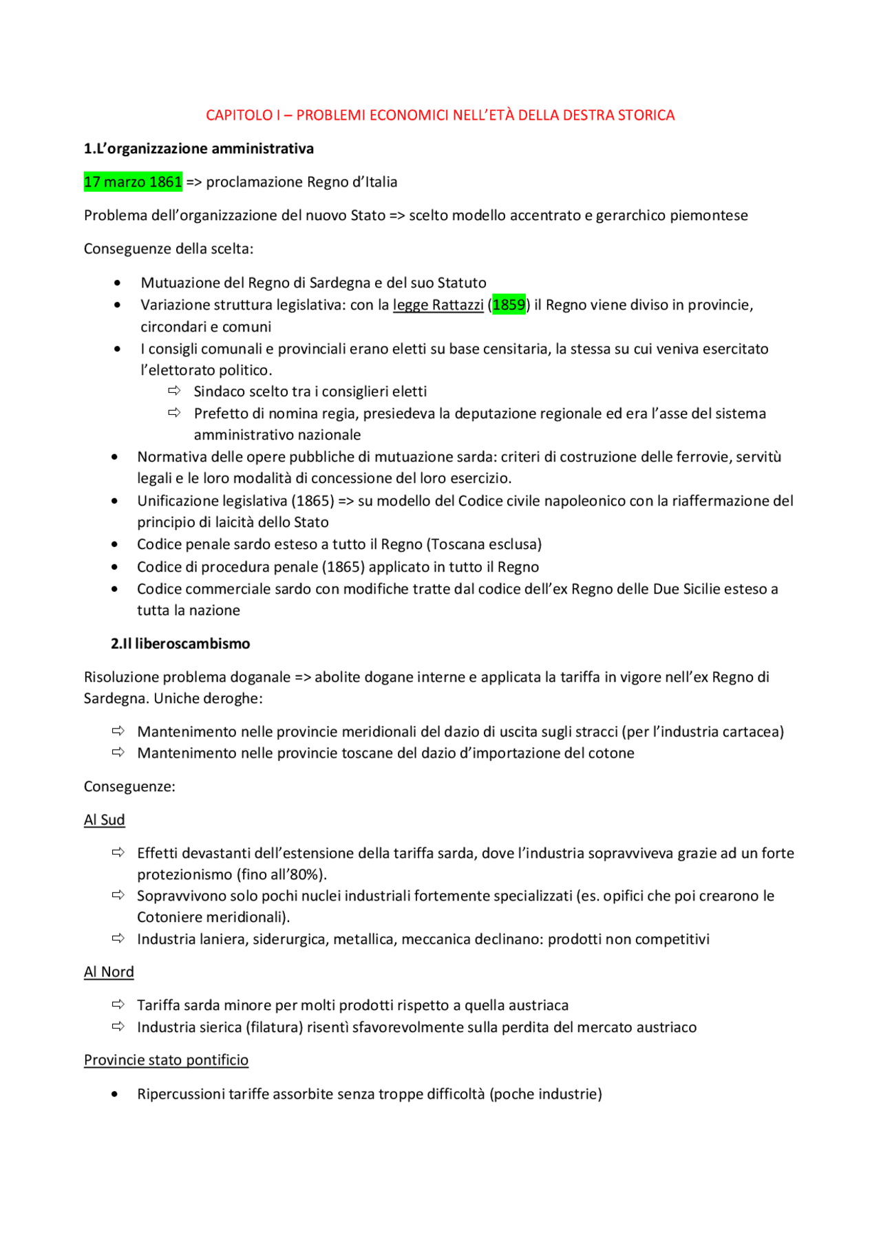 Riassunto Dal Libro Del Capitolo 1 E 2 Docsity