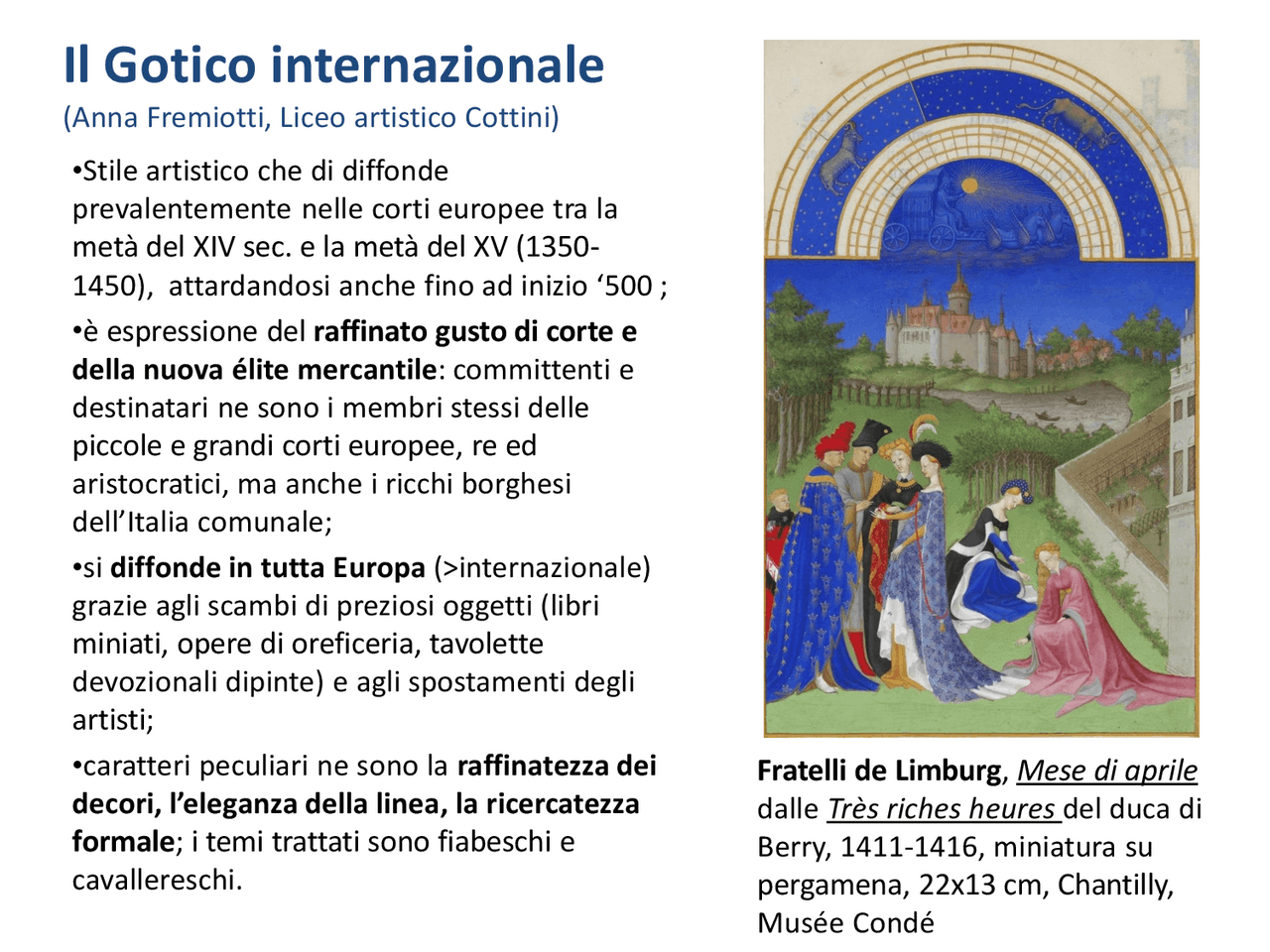 International Gothic Docsity