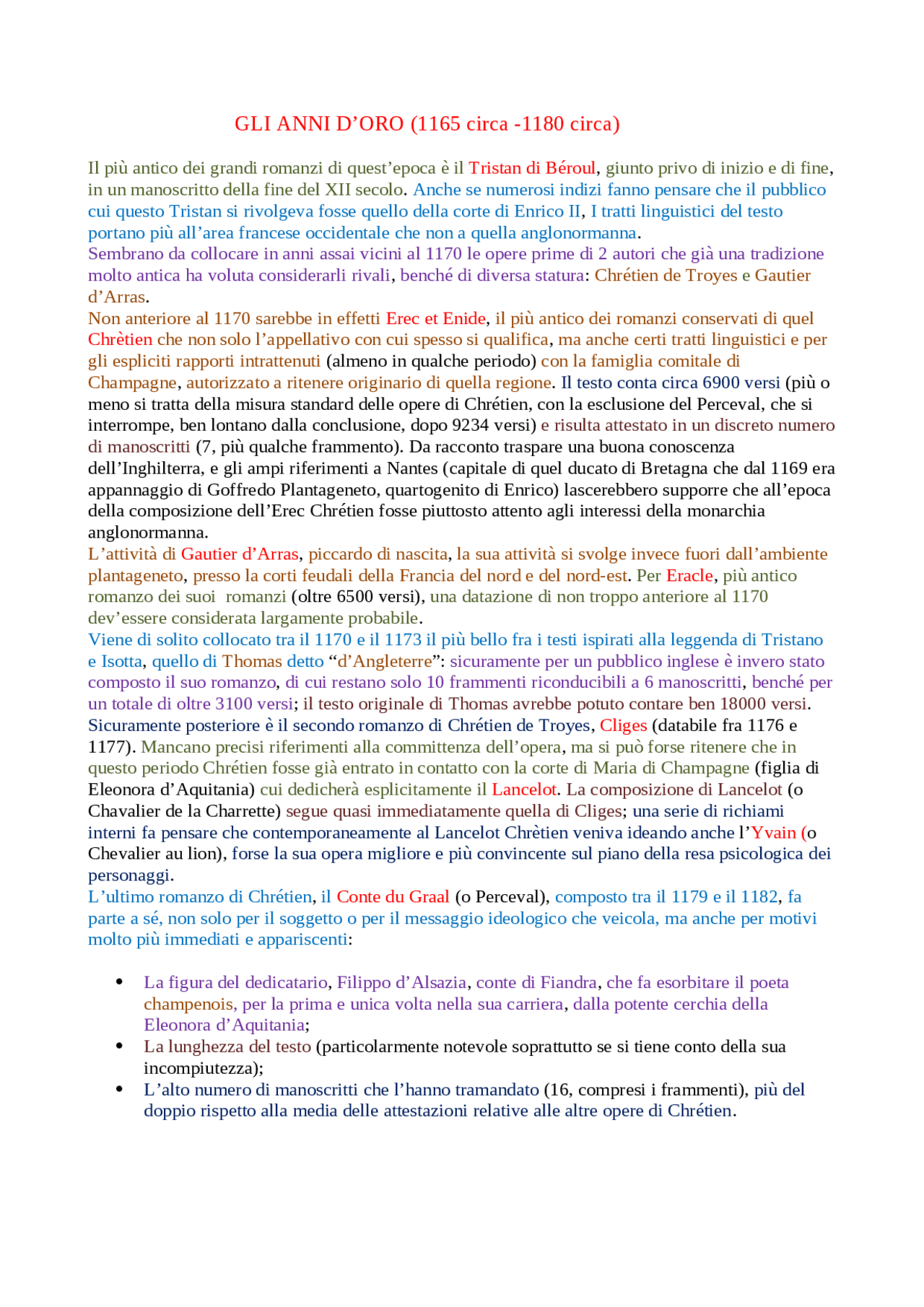 Riassunto Del Cap 4 Del Meneghetti Docsity