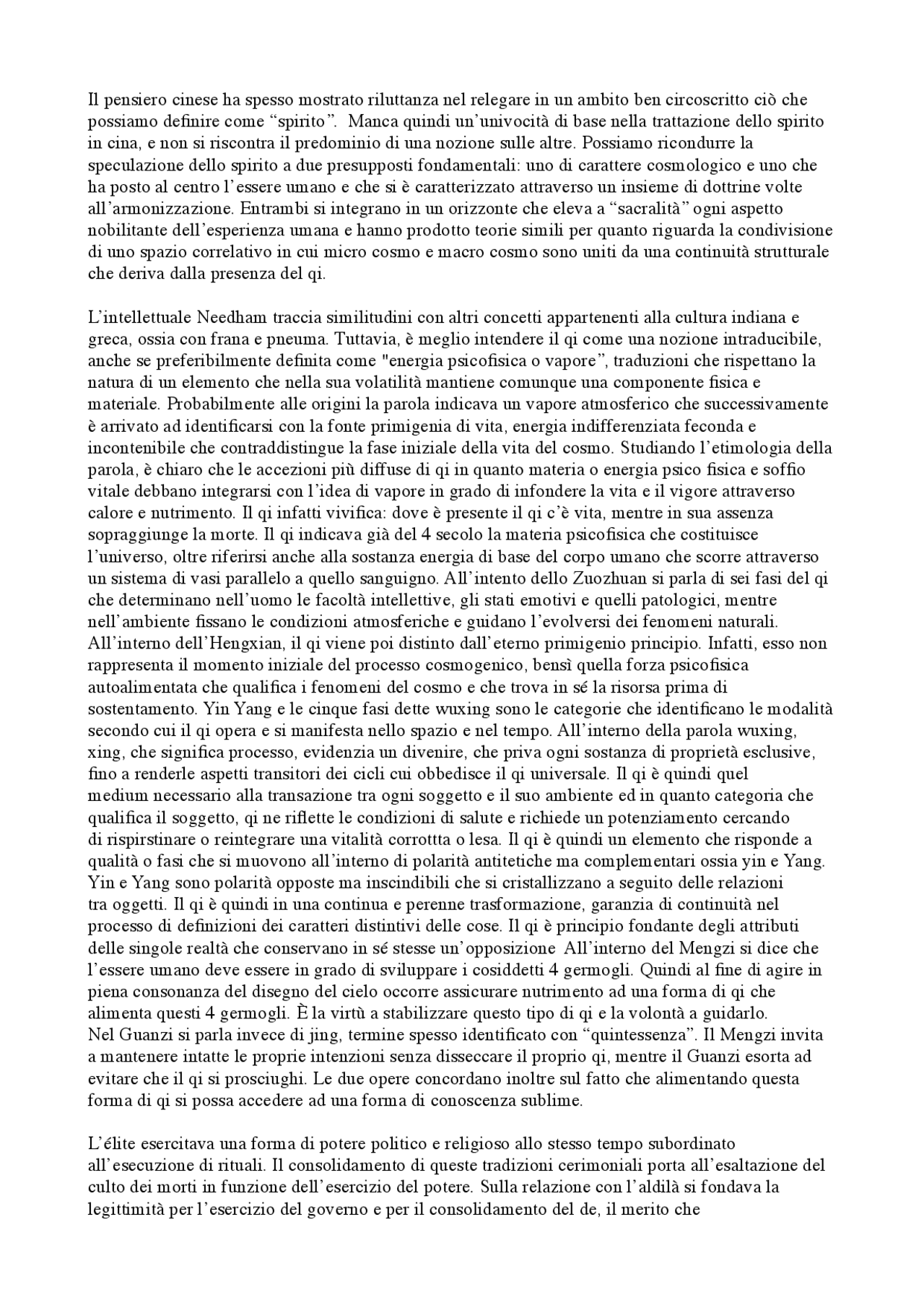 Lo Spirito Attilio Andreini Docsity