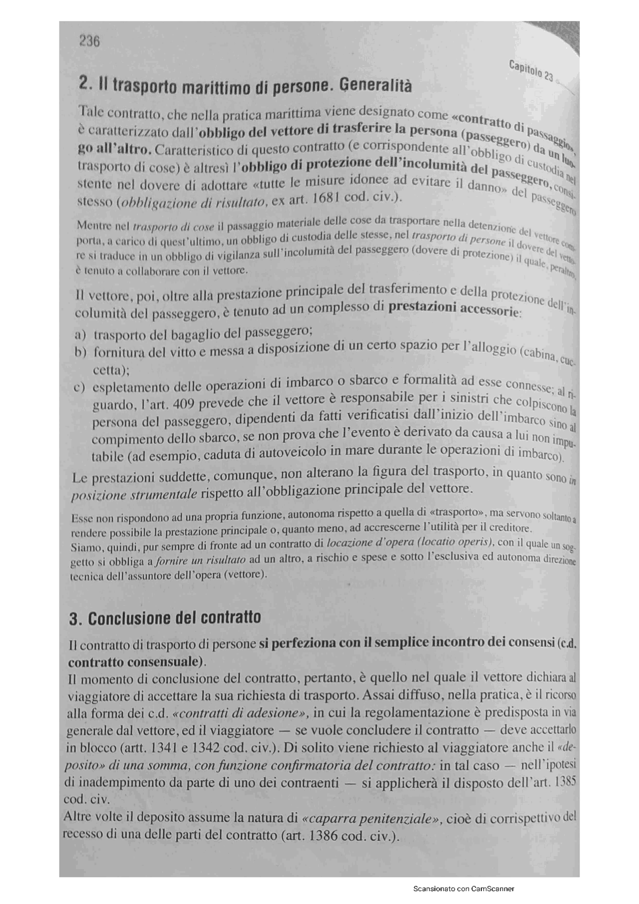 Diritto Della Navigazione Docsity