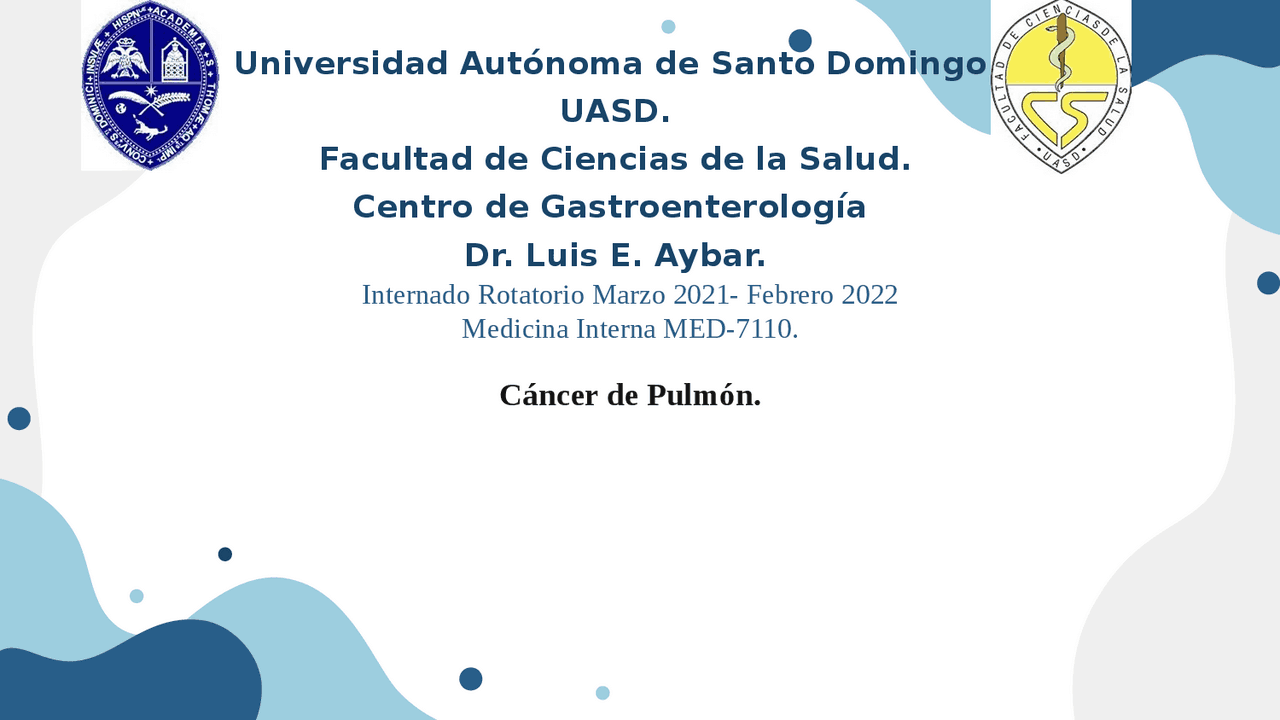 Cáncer De Pulmón En Adulto Docsity