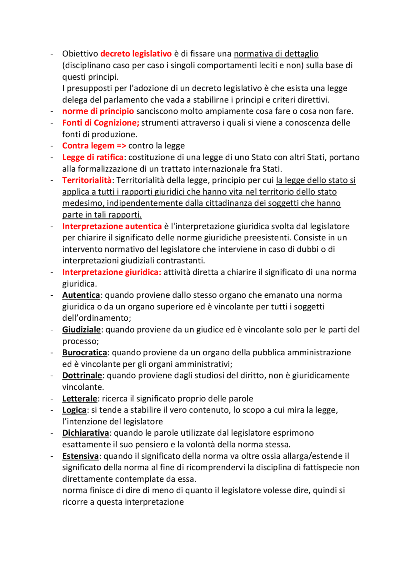 Diritto Privato Riassunto Docsity
