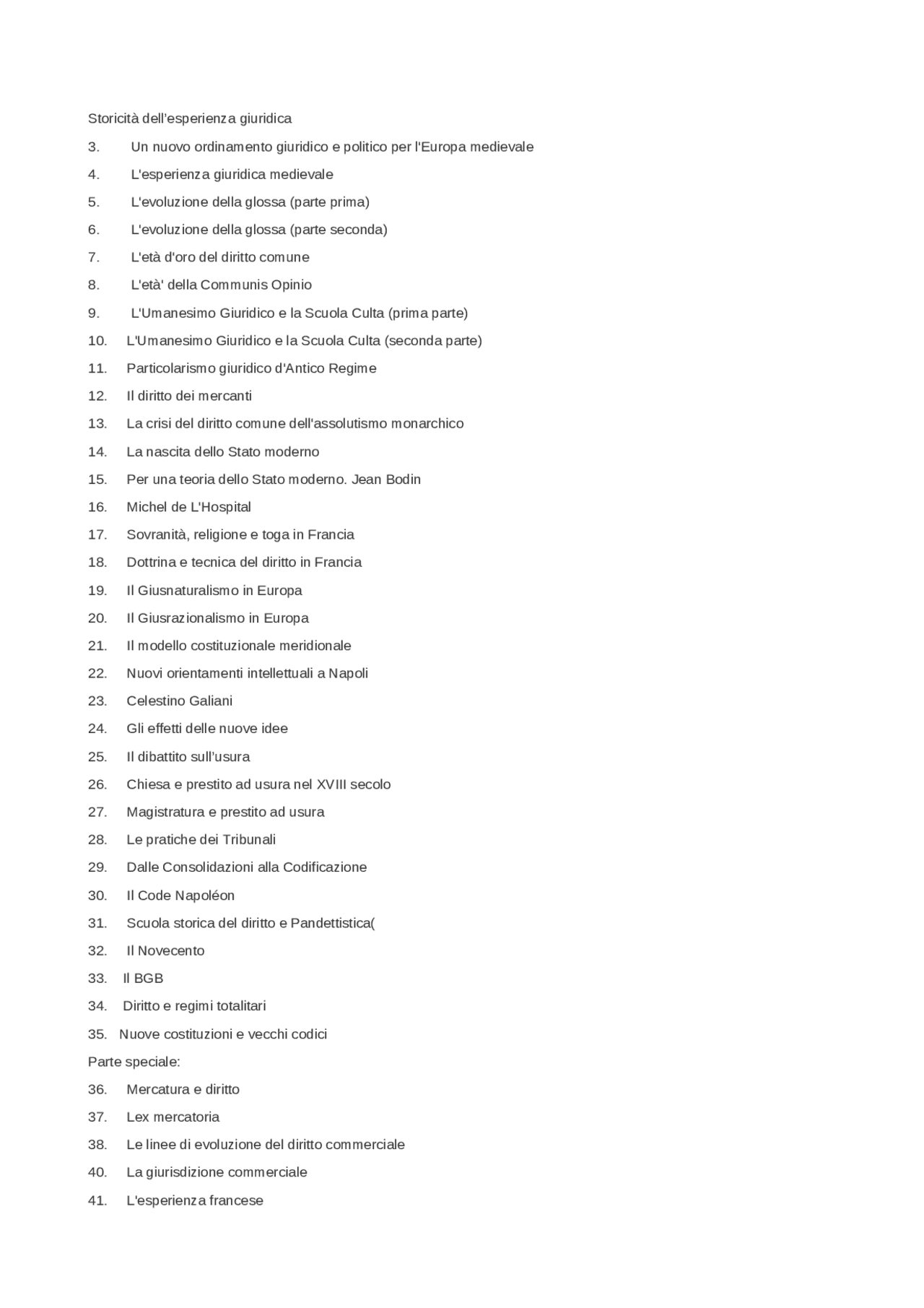 Esame Orale Completo Docsity