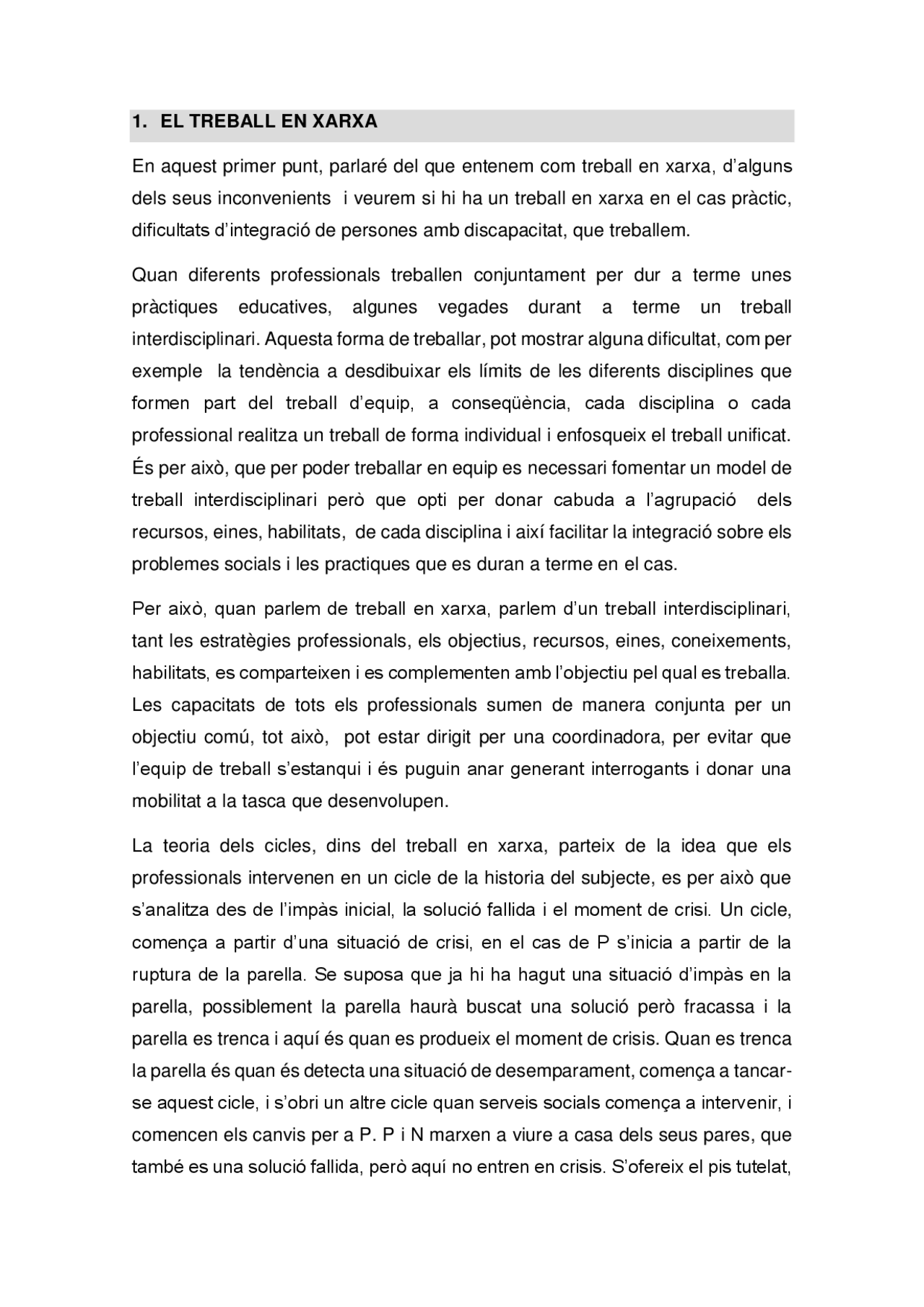 Practicum I Pac 3 2020 Uoc Ejercicios De Idioma Catalán Docsity