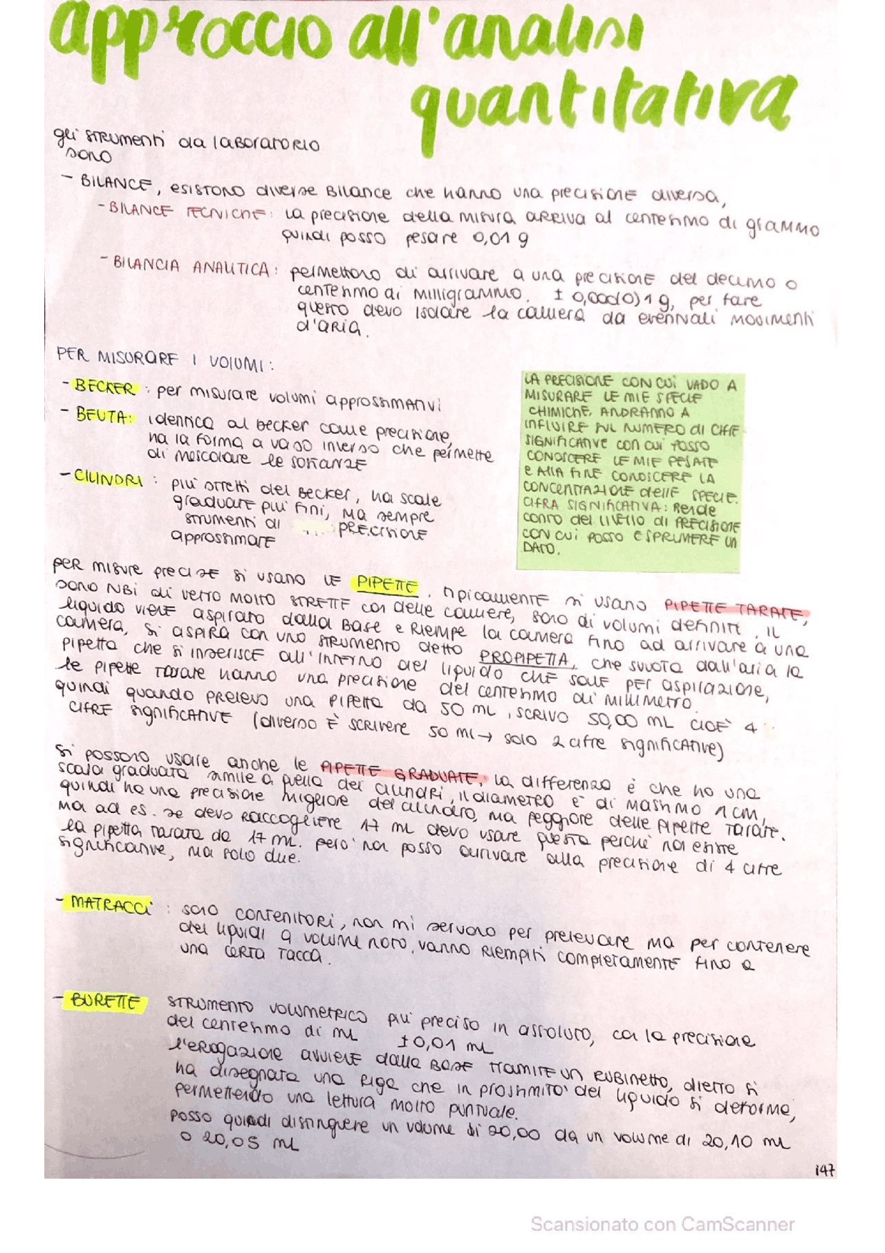 6 Analisi Quantitativa E Potenziometria Docsity