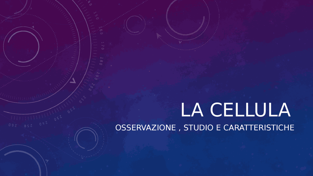 La Cellula Riassunto Docsity