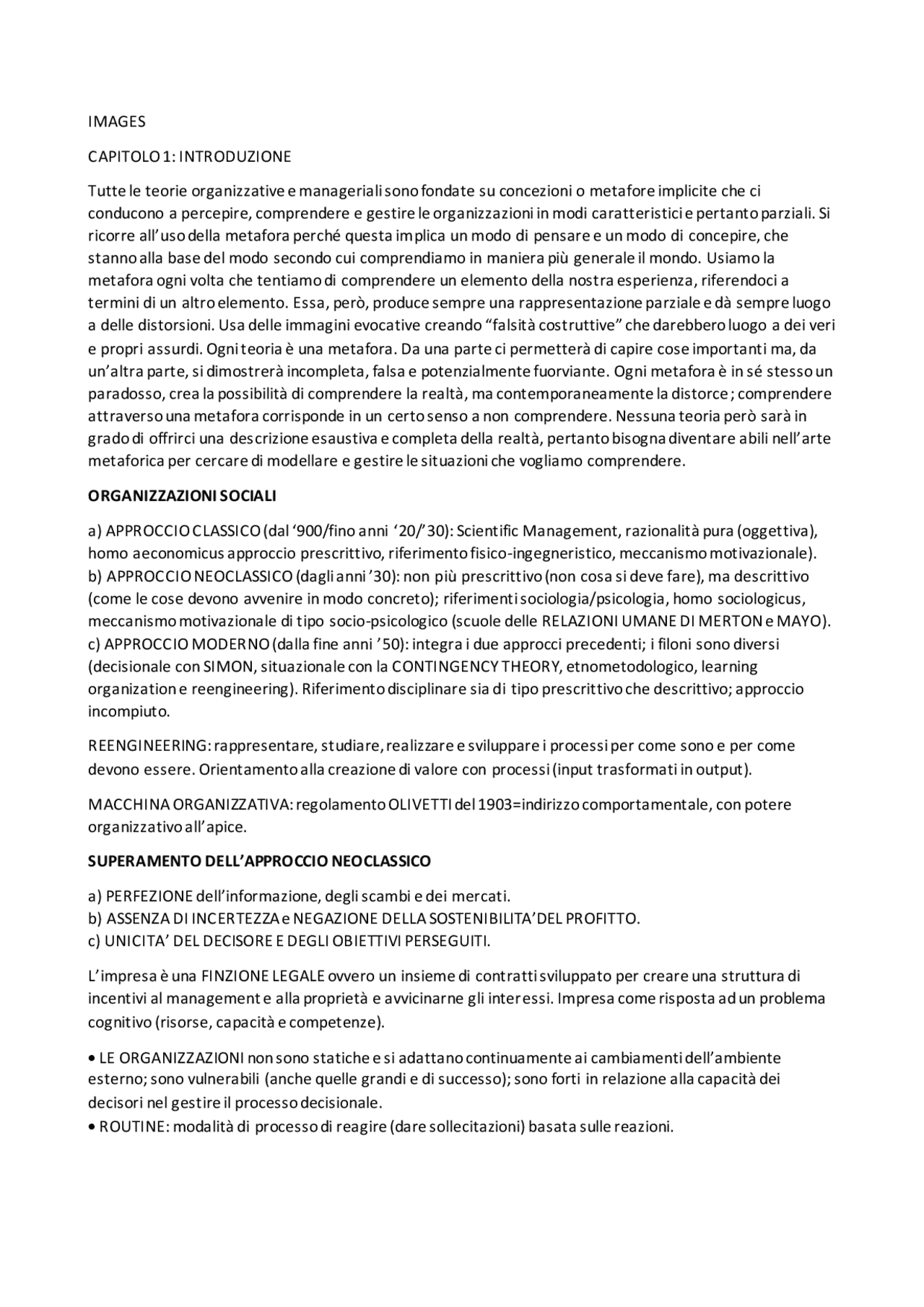 Riassunto Del Libro Images Docsity