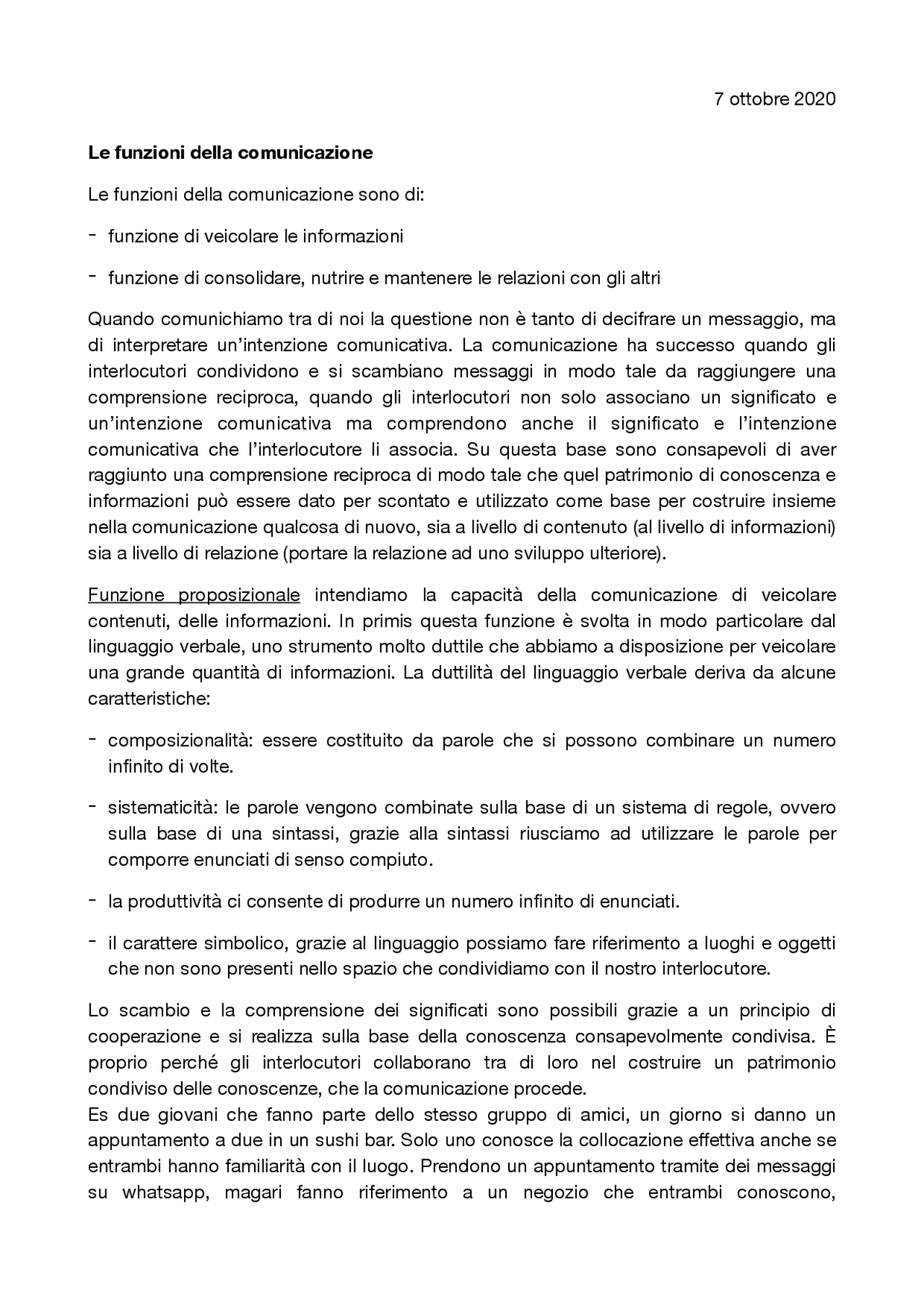 Strategie Comunicative Docsity