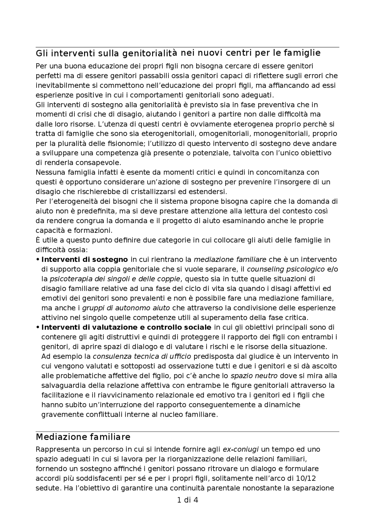 Psicodinamica Delle Relazioni Docsity