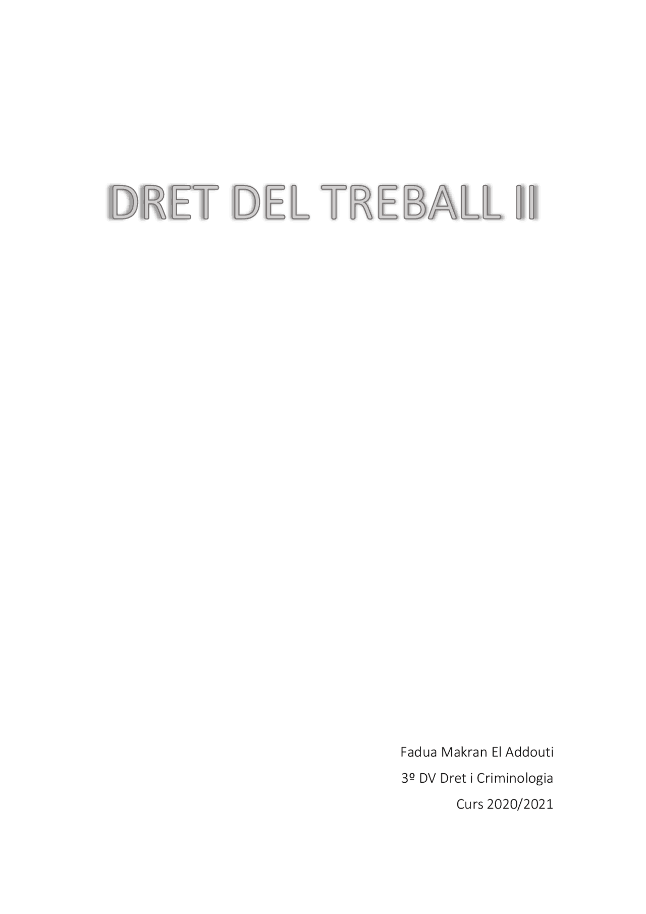 Apuntes Derecho Laboral Ii Primer Cuatrimestre Uv Docsity