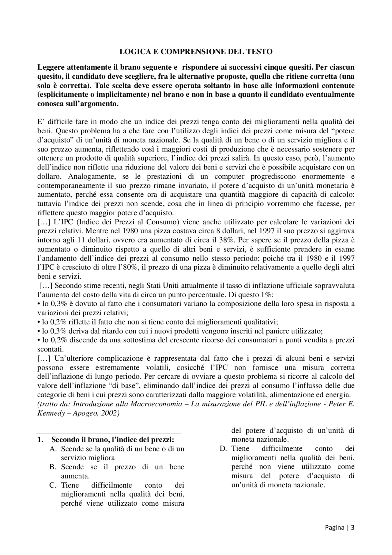 Esercizi Per Il Tfa Di Sostegno Secondaria Di Primo E Secondo Grado