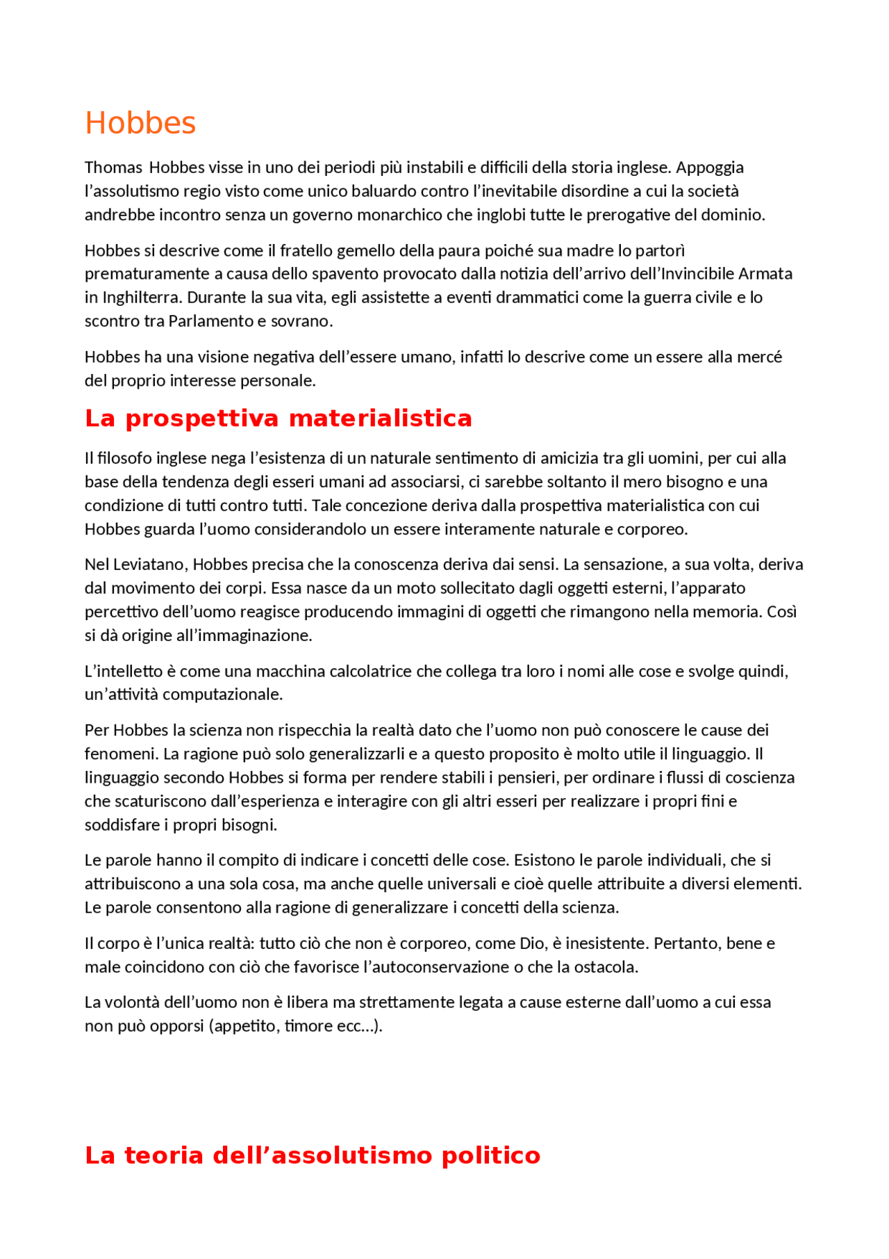 Appunti Filosofia Quarto E Quinto Anno Docsity