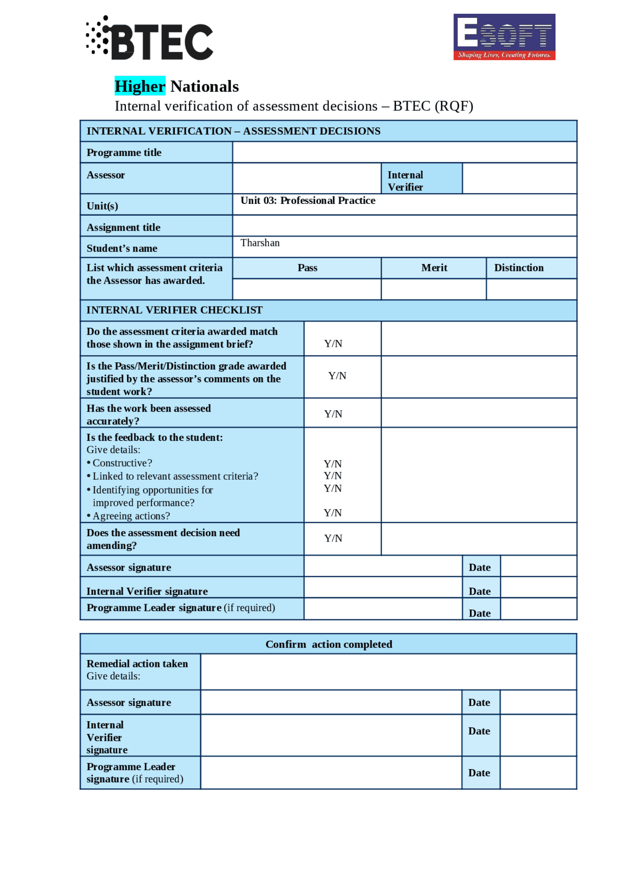 Professional Practice Docsity