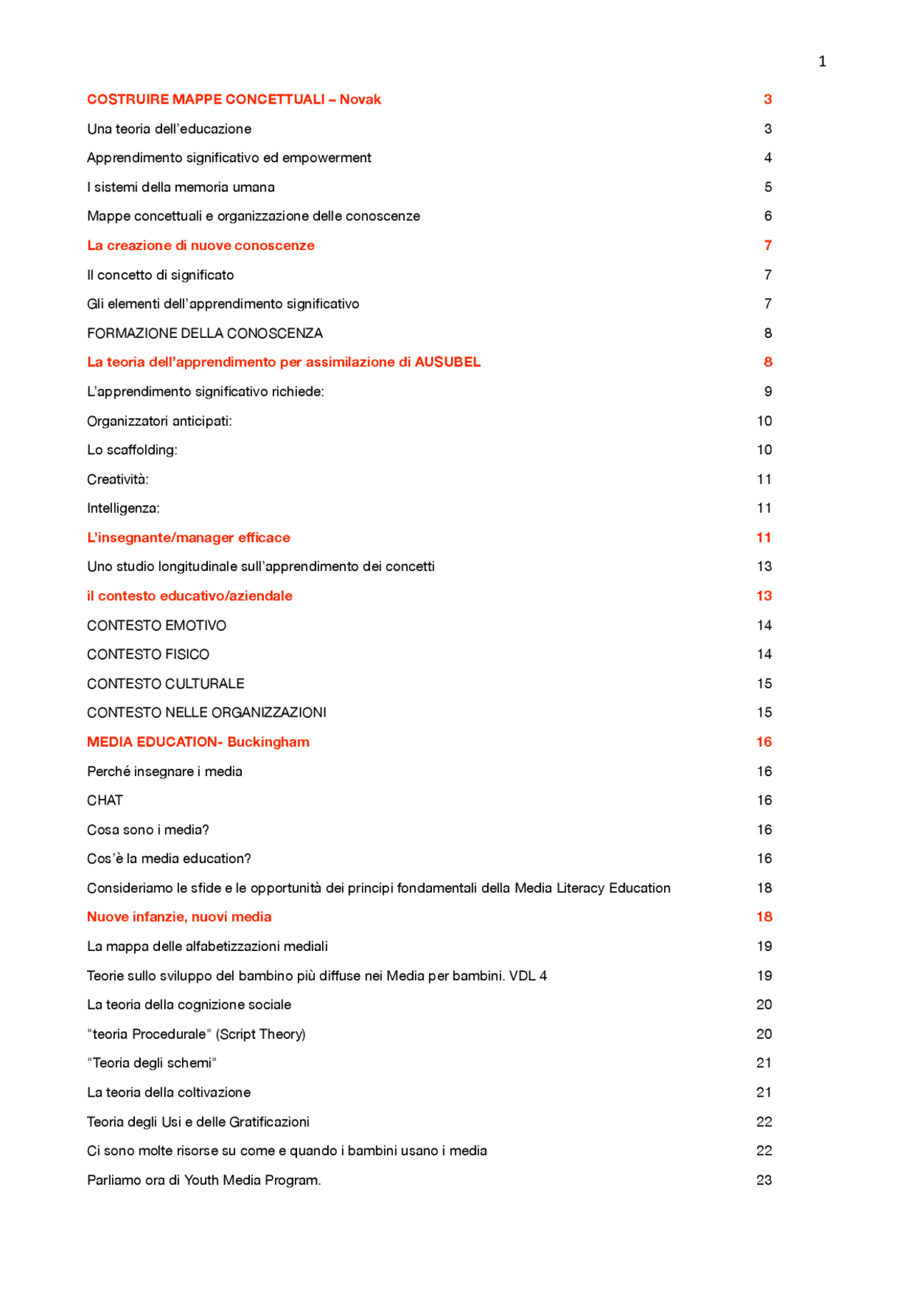 Appunti E Riassunto Libro Docsity