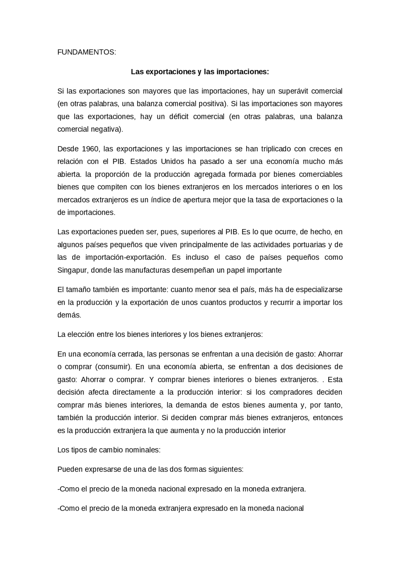 Análisis Macroeconómico Docsity