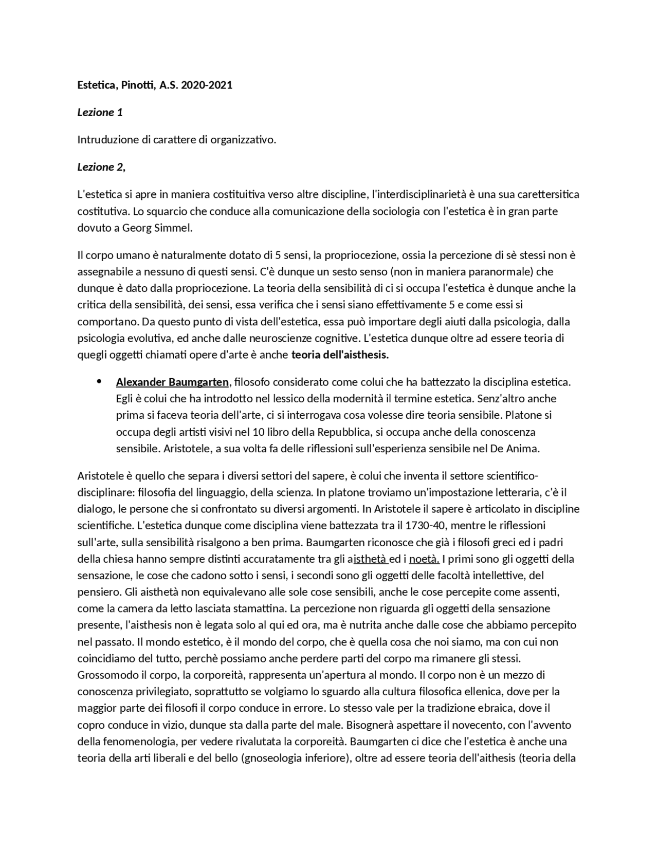 Appunti Relativi Al Modulo A E B Docsity