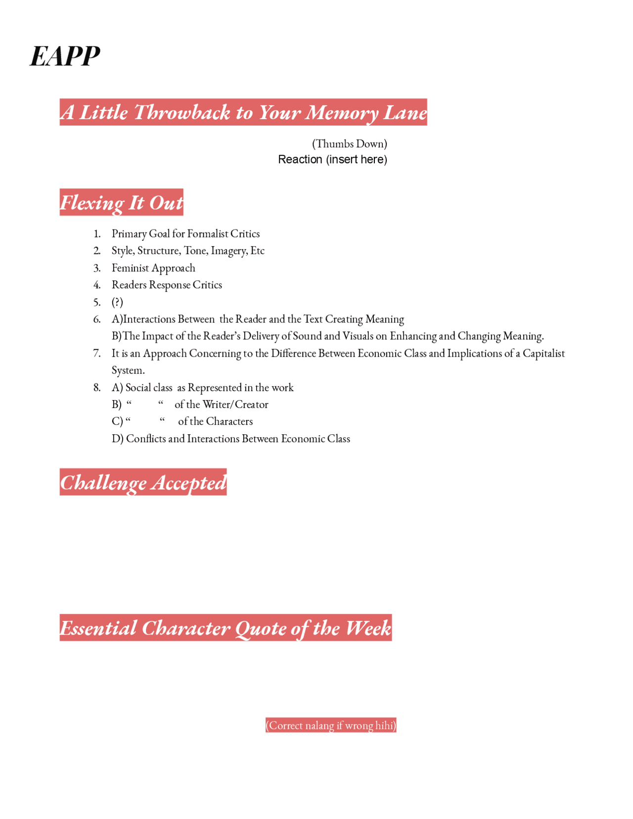 Eapp G11 file in school year 2020-2021 - Docsity