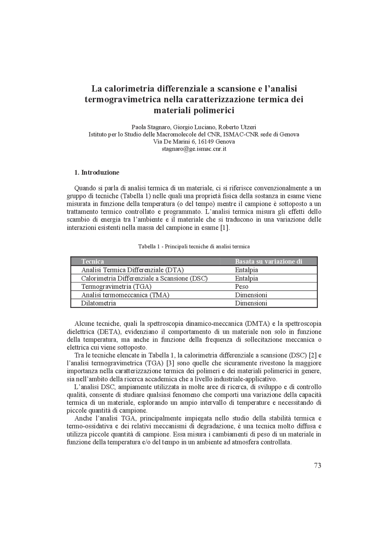 Materiali Polimerici Docsity