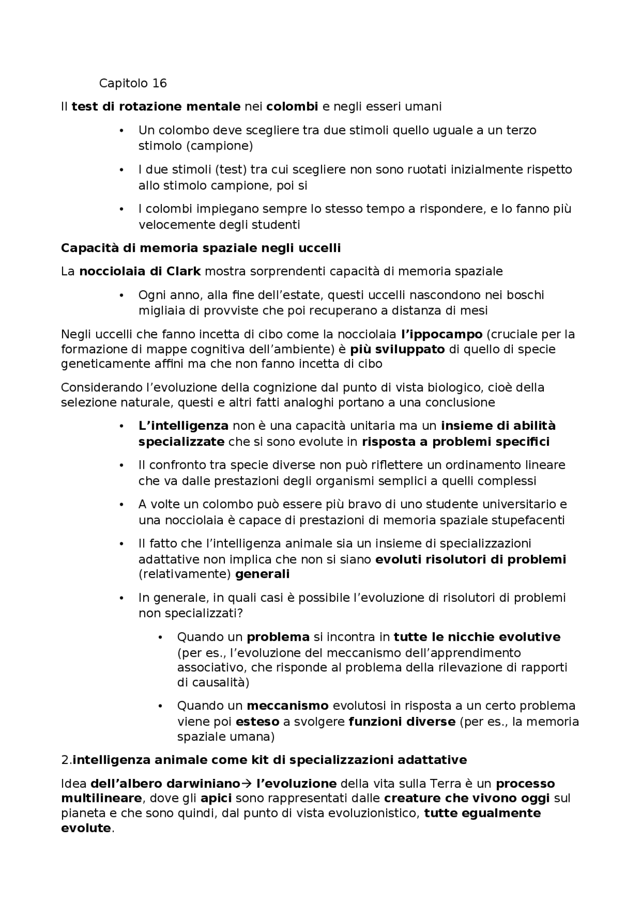 Appunti Integrati Con Slide E Manuale Di Psicologia Generale Capitolo