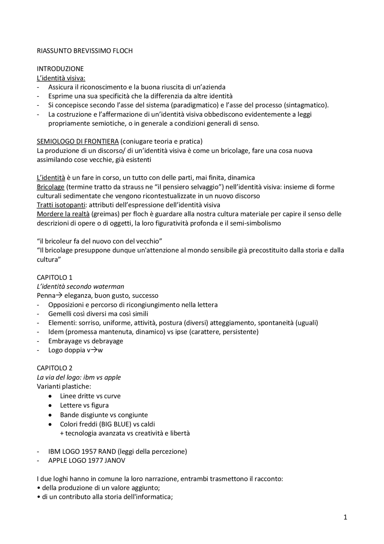 Teorie Della Comunicazione E Dei Linguaggi Docsity