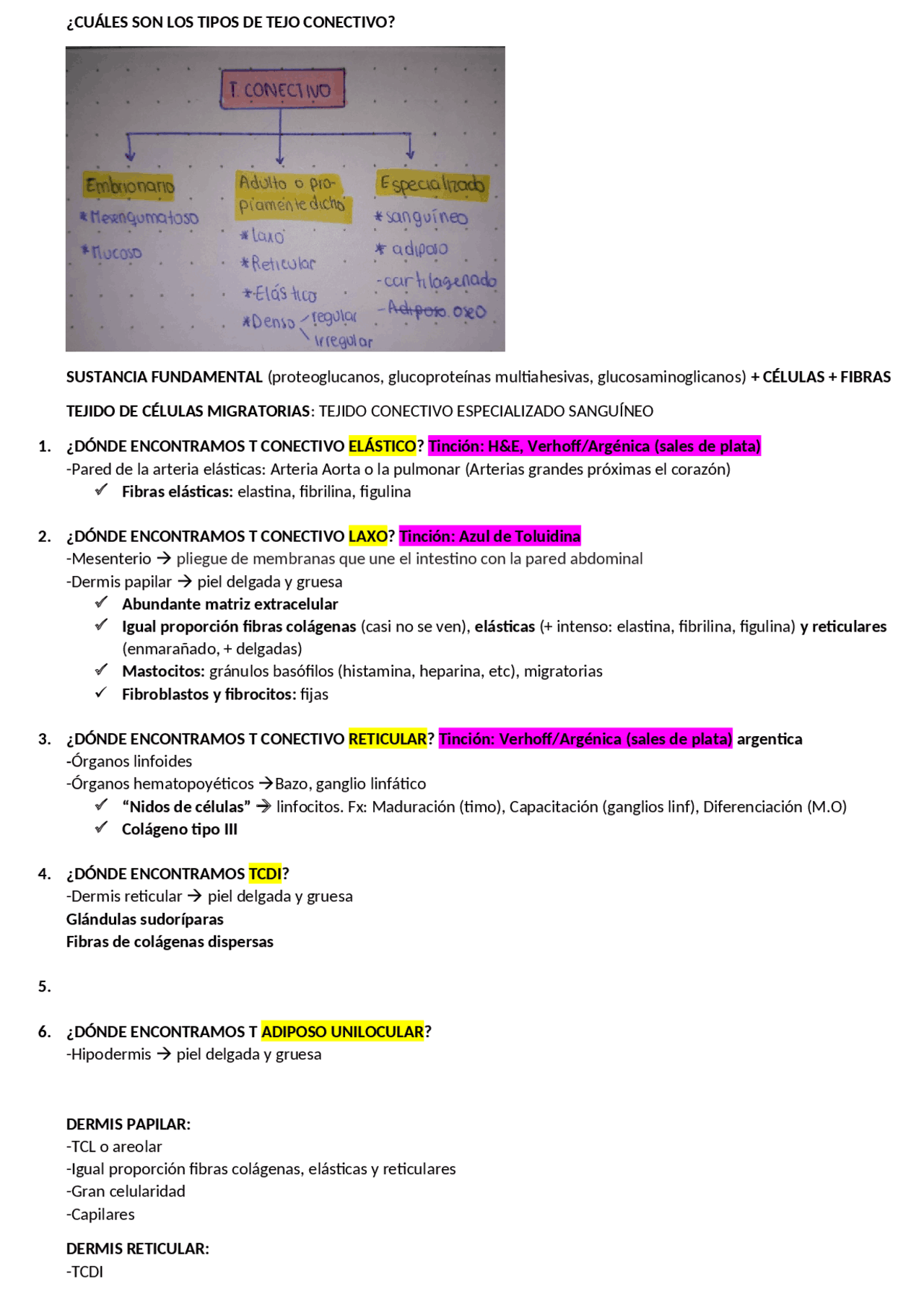 Resumen Histología De Tejido Epitelial Glandular Docsity