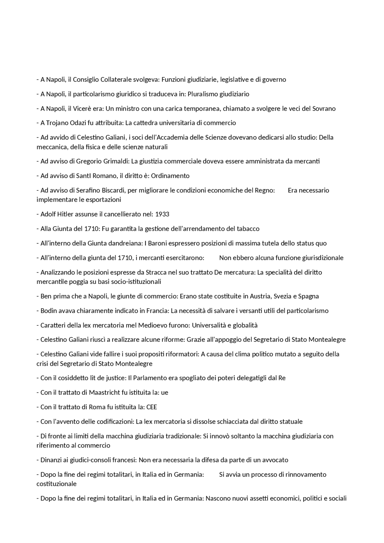 Test Diritto Medievale E Moderno Prove Desame Di Diritto Medievale E