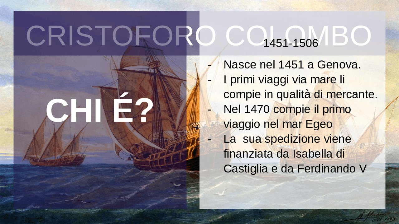 Cristoforo Colombo Nemico O Eroe Docsity