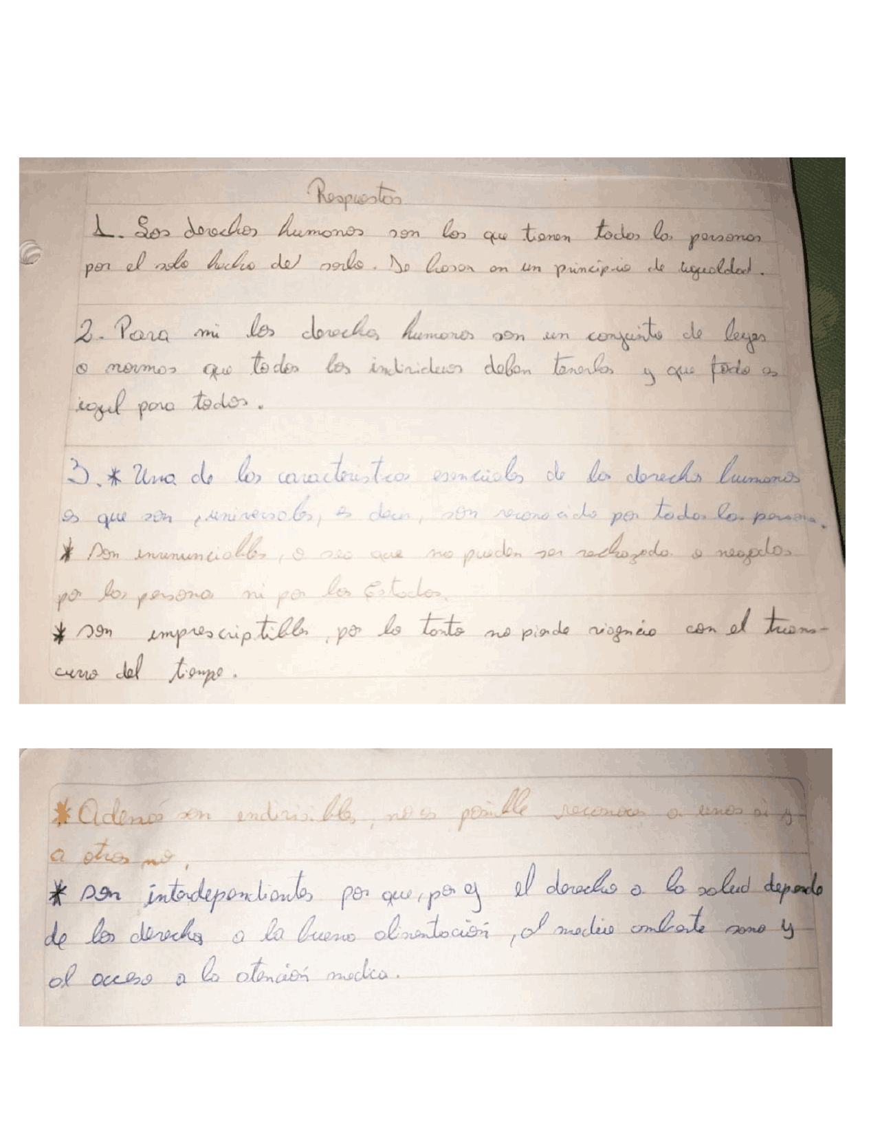 Los defensores de los derechos humanos - Docsity