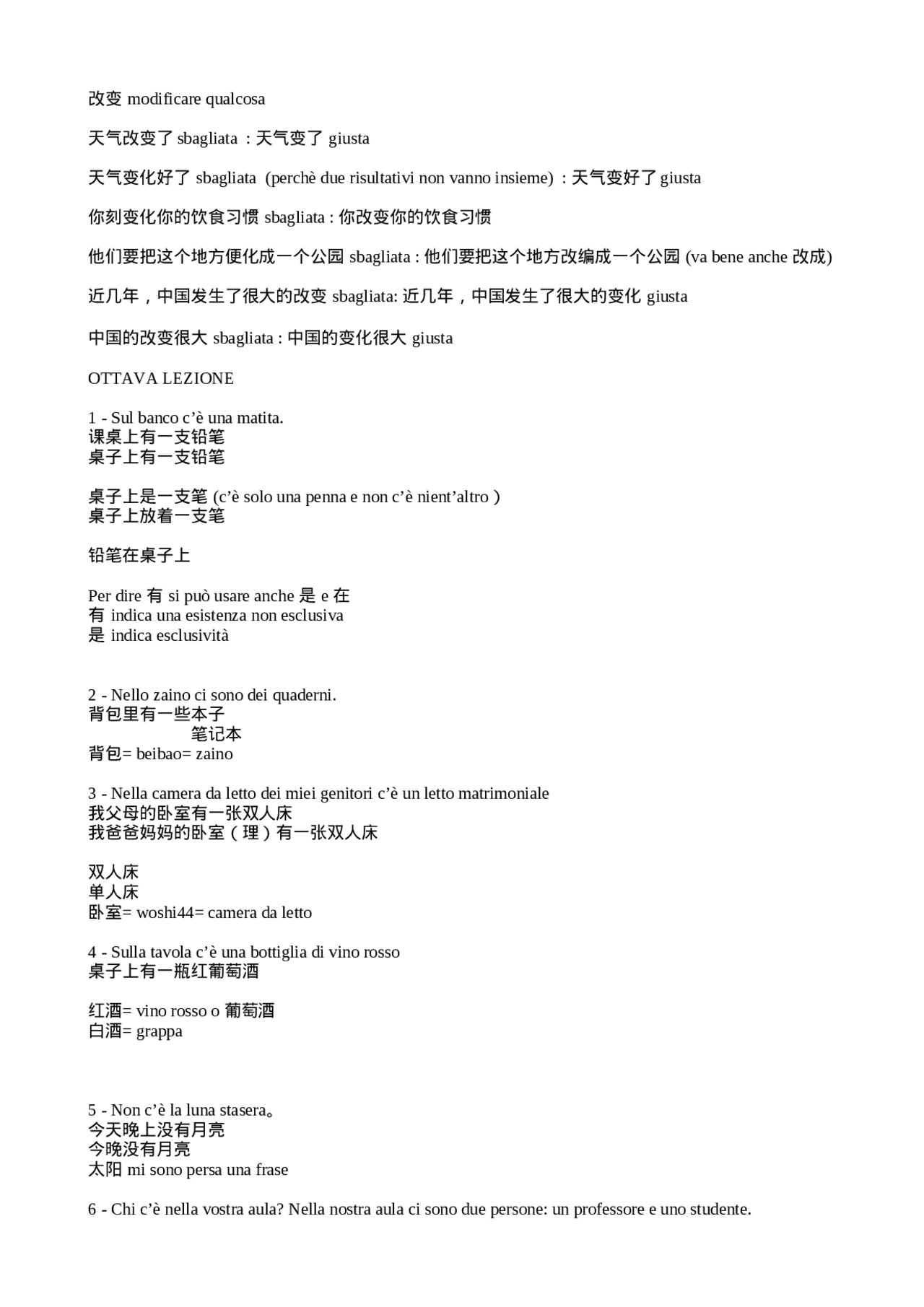 Lezione 8 Niu Guoqiang Docsity