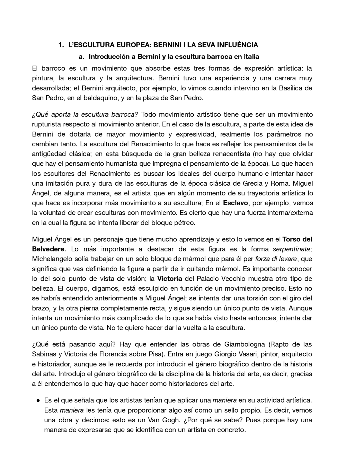 2a Parte Apuntes Barroc En Los Siglos Xvii Y Xviii Docsity