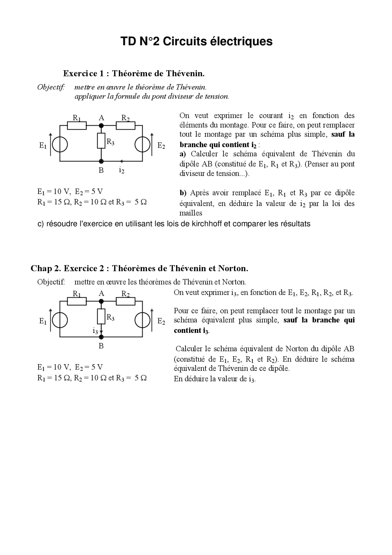 Exercies De Revision Exercices Mathématiques Docsity