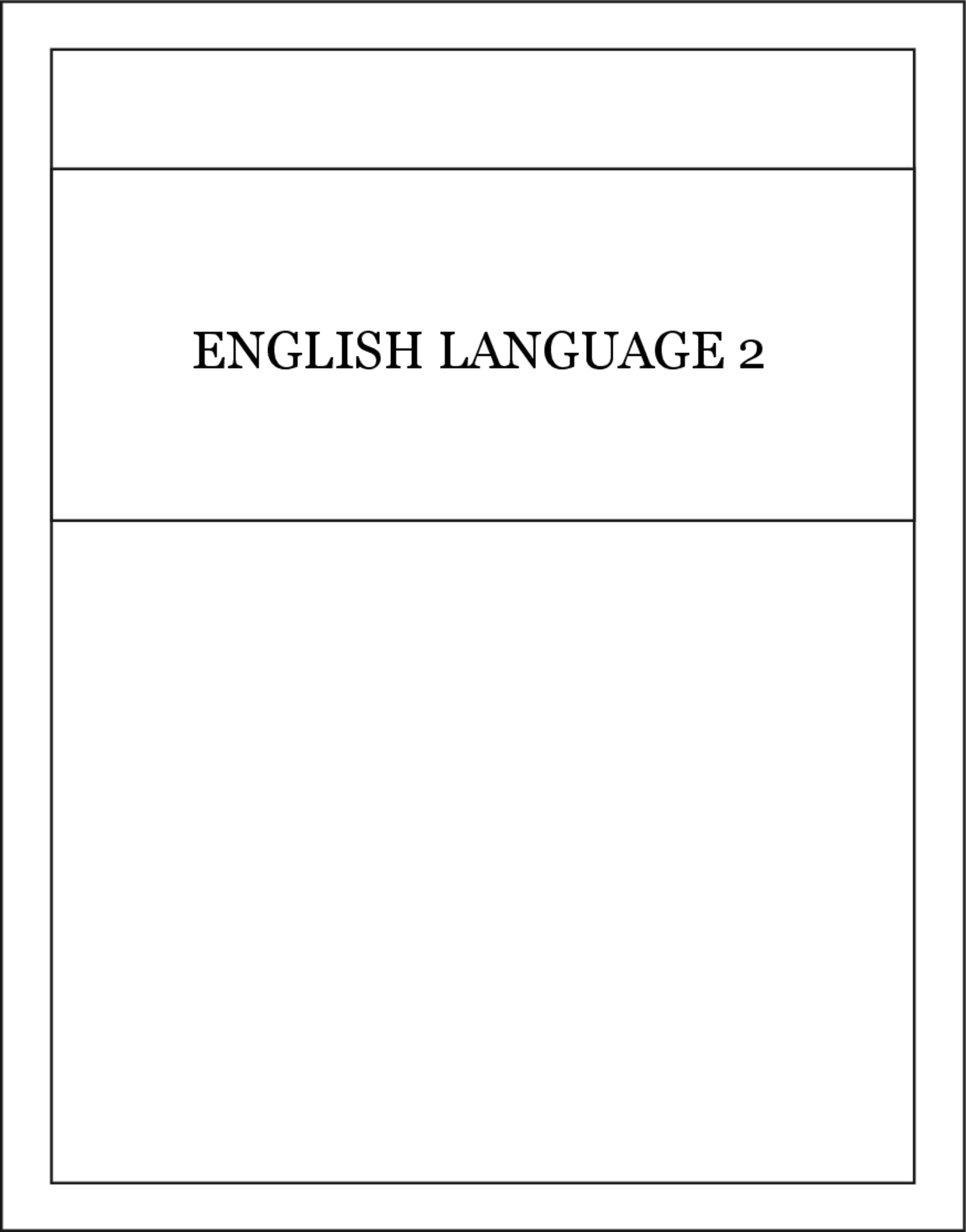 English Language 2 Univr Docsity