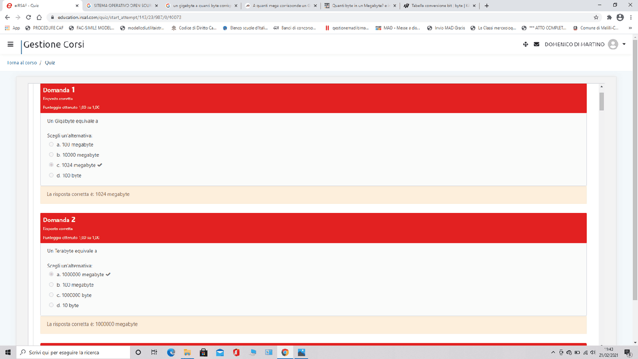 Modulo 1b Eirsaf Full Docsity