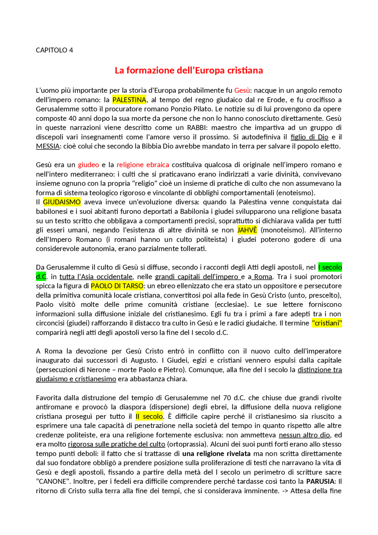 Capitolo 4 Storia Minima Deuropa Docsity