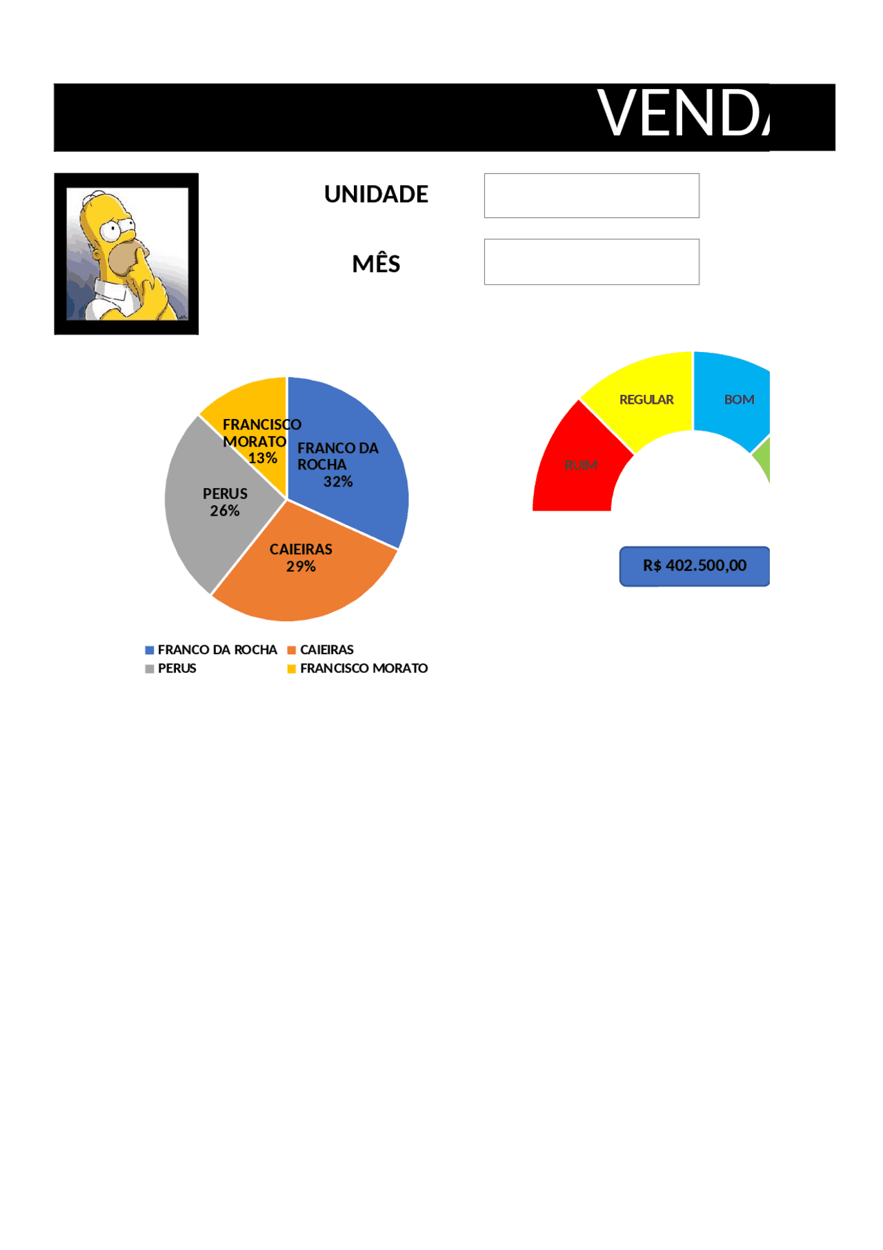 Planilha Para Apoio A Dashboard Docsity