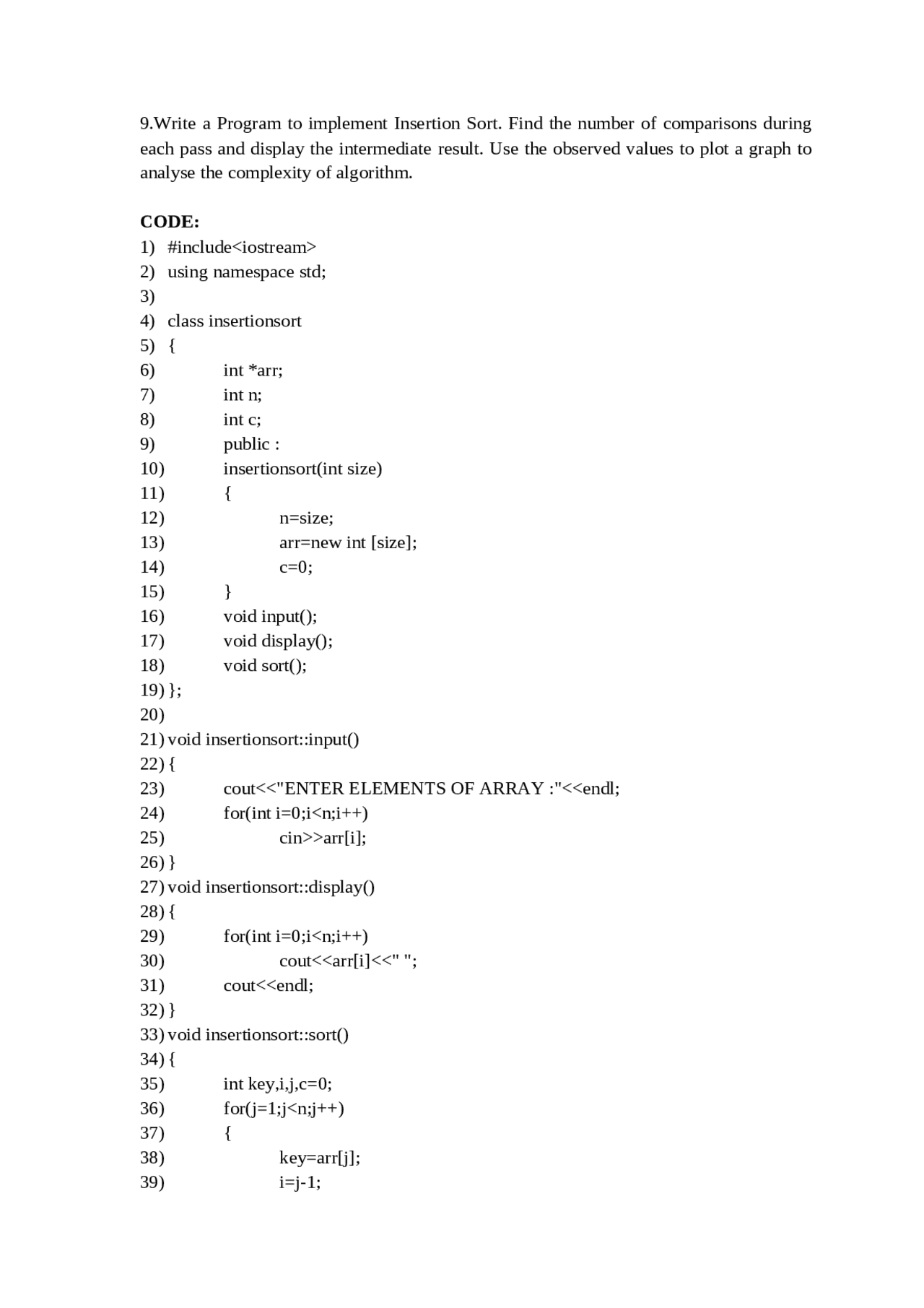 Discrete Mathematics Practical File Sem 2 Docsity