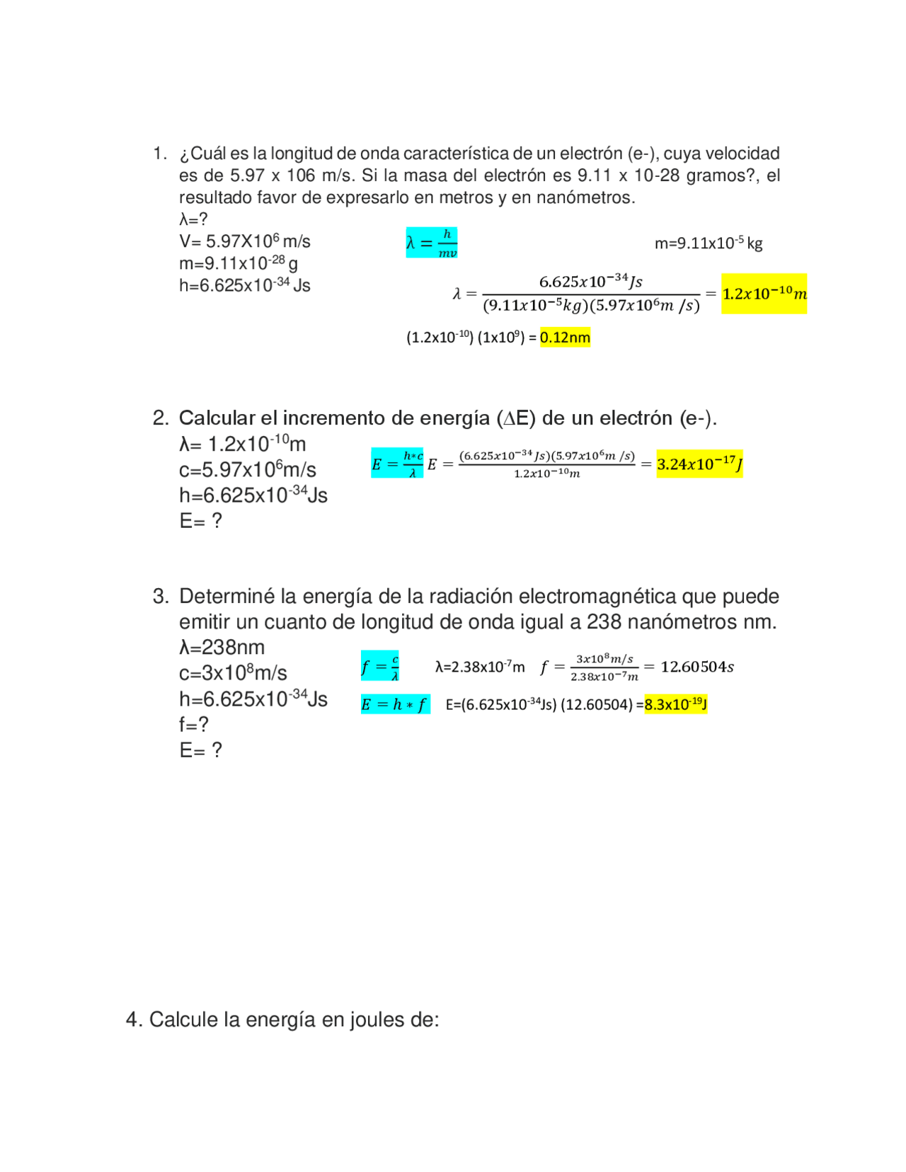 PRACTICAS Y EJERCICIOS - Docsity
