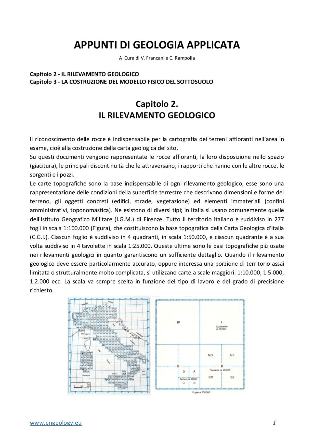 Geologia Applicata Lezione Docsity