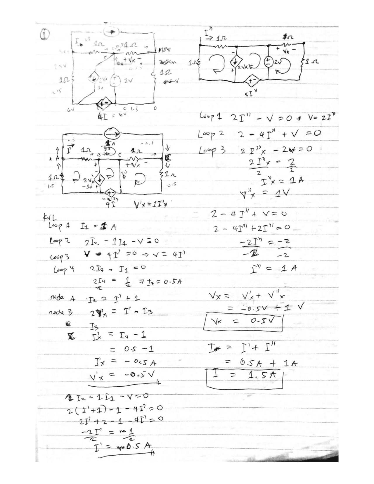 Circuit Analyis Using Superposition Theorem Docsity
