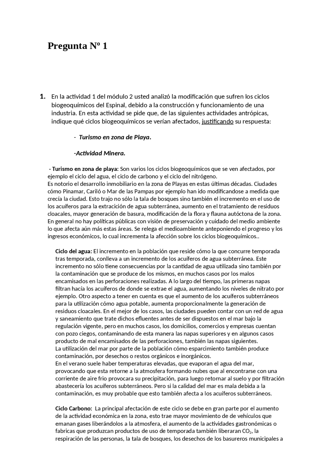 Parcial Ecología General Ubp Exámenes De Ecología Docsity