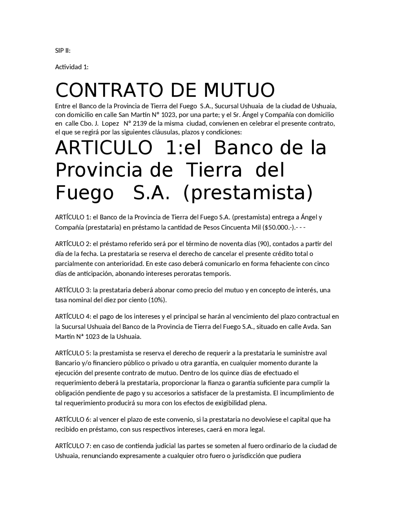 Primer Parcial Sip Ii Ubp Docsity
