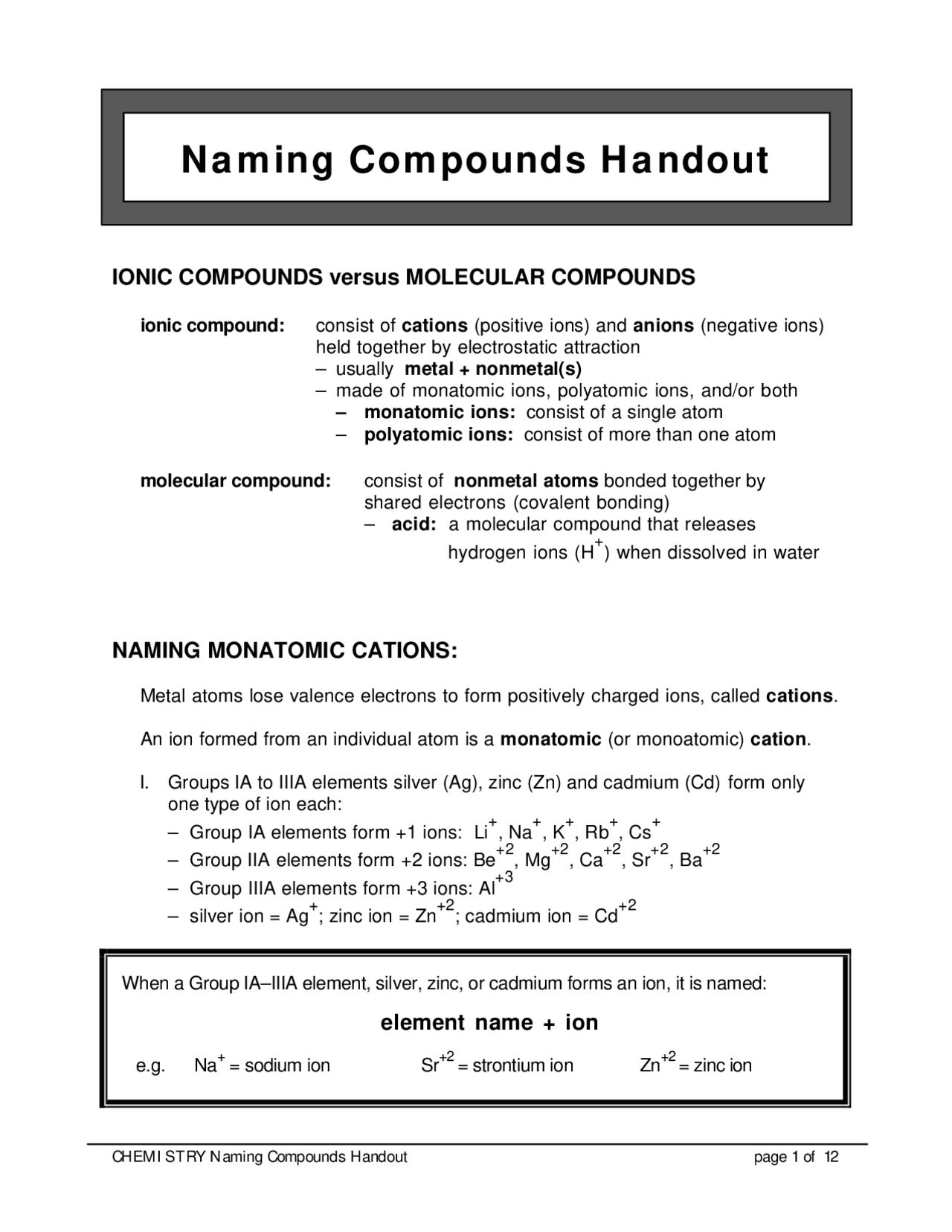 Naming Compounds Handout Docsity naming-compounds-handout-docsity